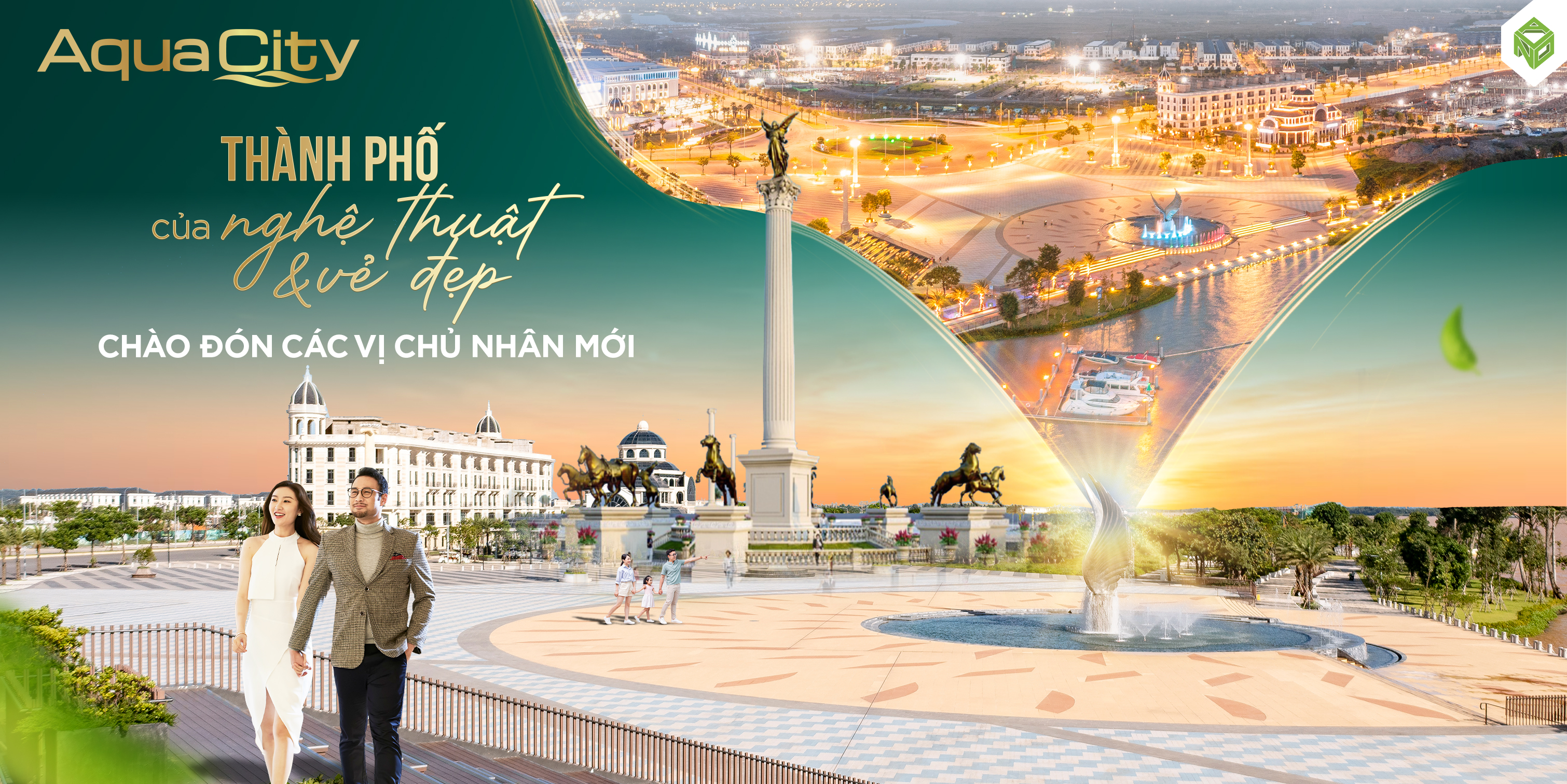 AQUA CITY – THÀNH PHỐ CỦA NGHỆ THUẬT VÀ VẺ ĐẸP CHÀO ĐÓN TÂN CƯ DÂN ...